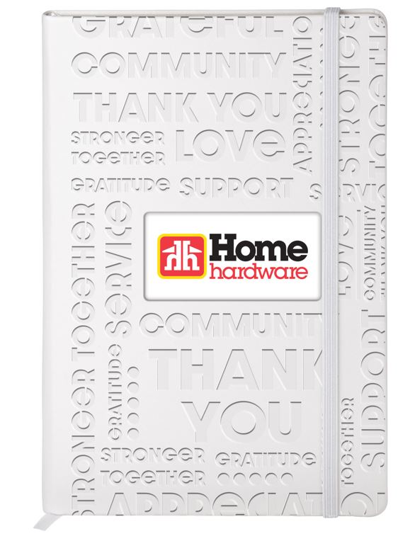 Hard Cover Journal – Home Hardware Branded Merchandise & Awards
